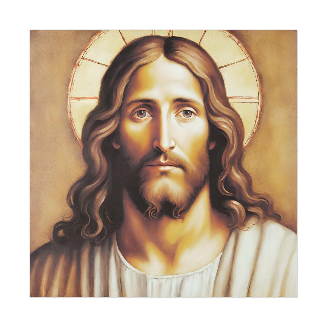 Religious Posters, Jesus Reverence Art Print for Home Decor, Christian ...