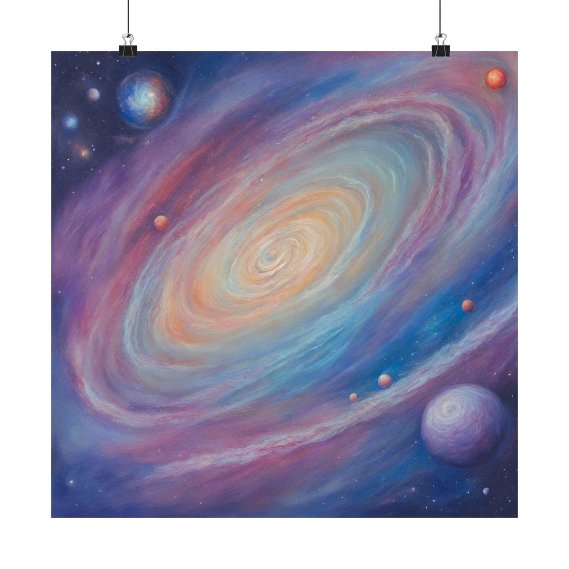 Universe Themed Art Matte Posters - Etsy