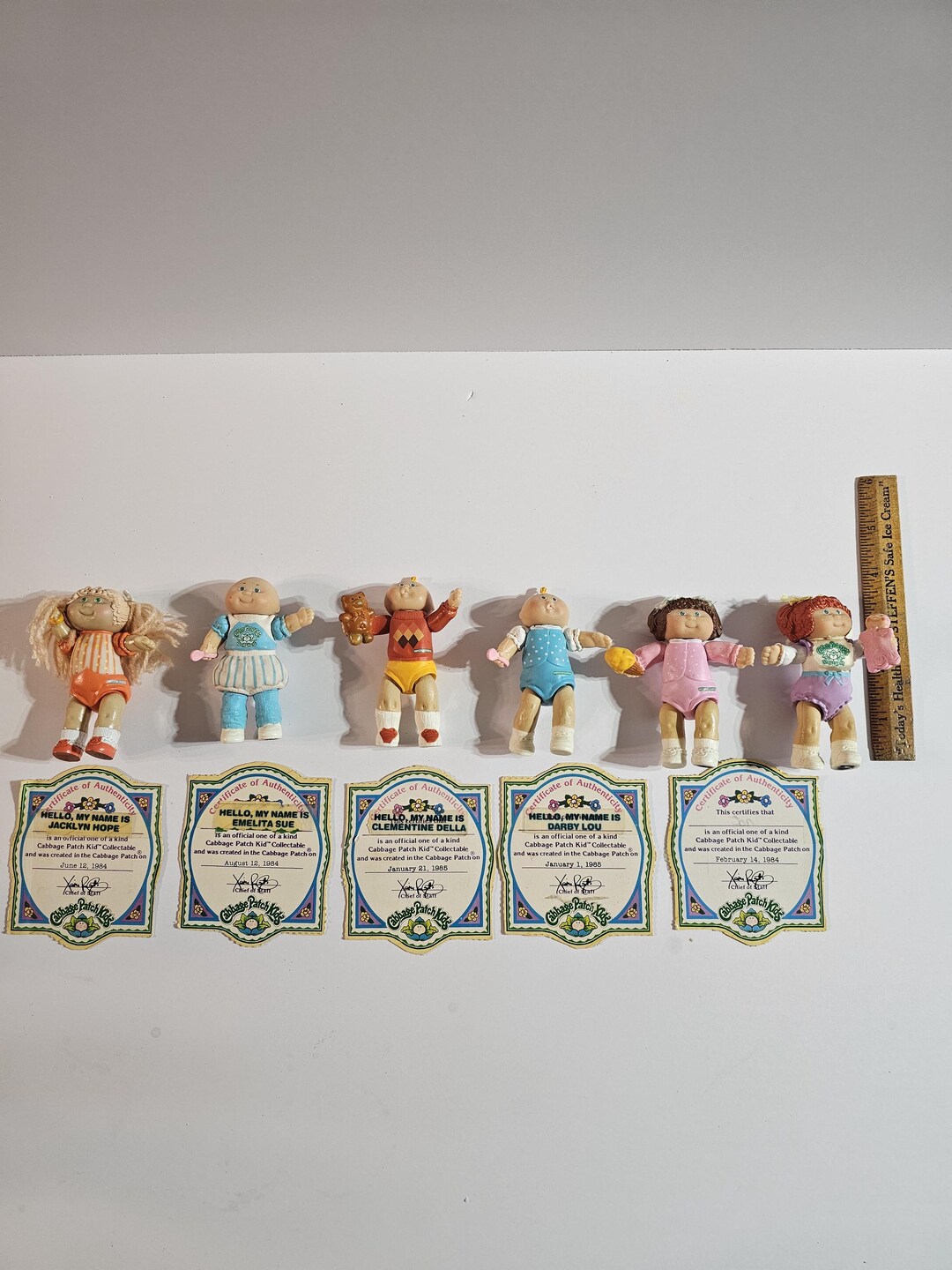 1984 Cabbage Patch Kids Mini Figures - Etsy