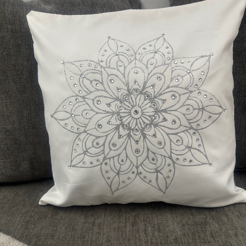 Rhinestone Pillows - Etsy