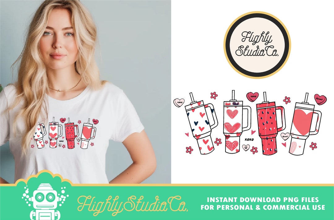 Stanley Cup Valentine Png, Obsessive Cup Disorder Valentine's Day Png ...