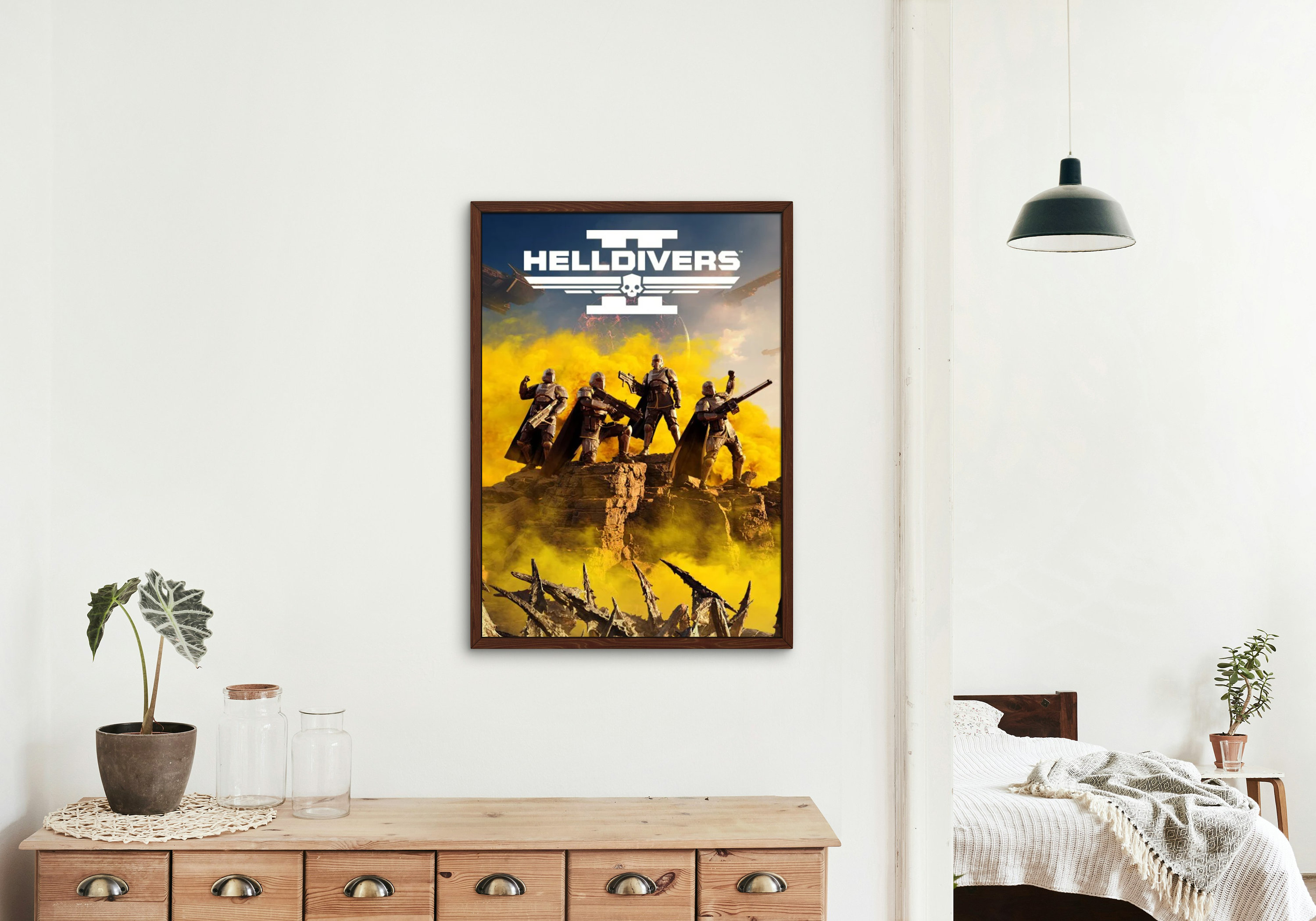 HellDivers 2 Poster, Gaming Posters, Badass Poster, Super Earth Poster ...