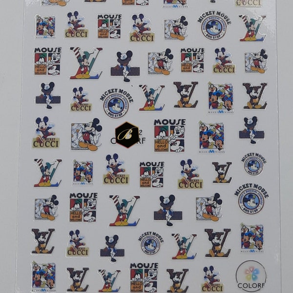 Designer Nail Stickers - Etsy