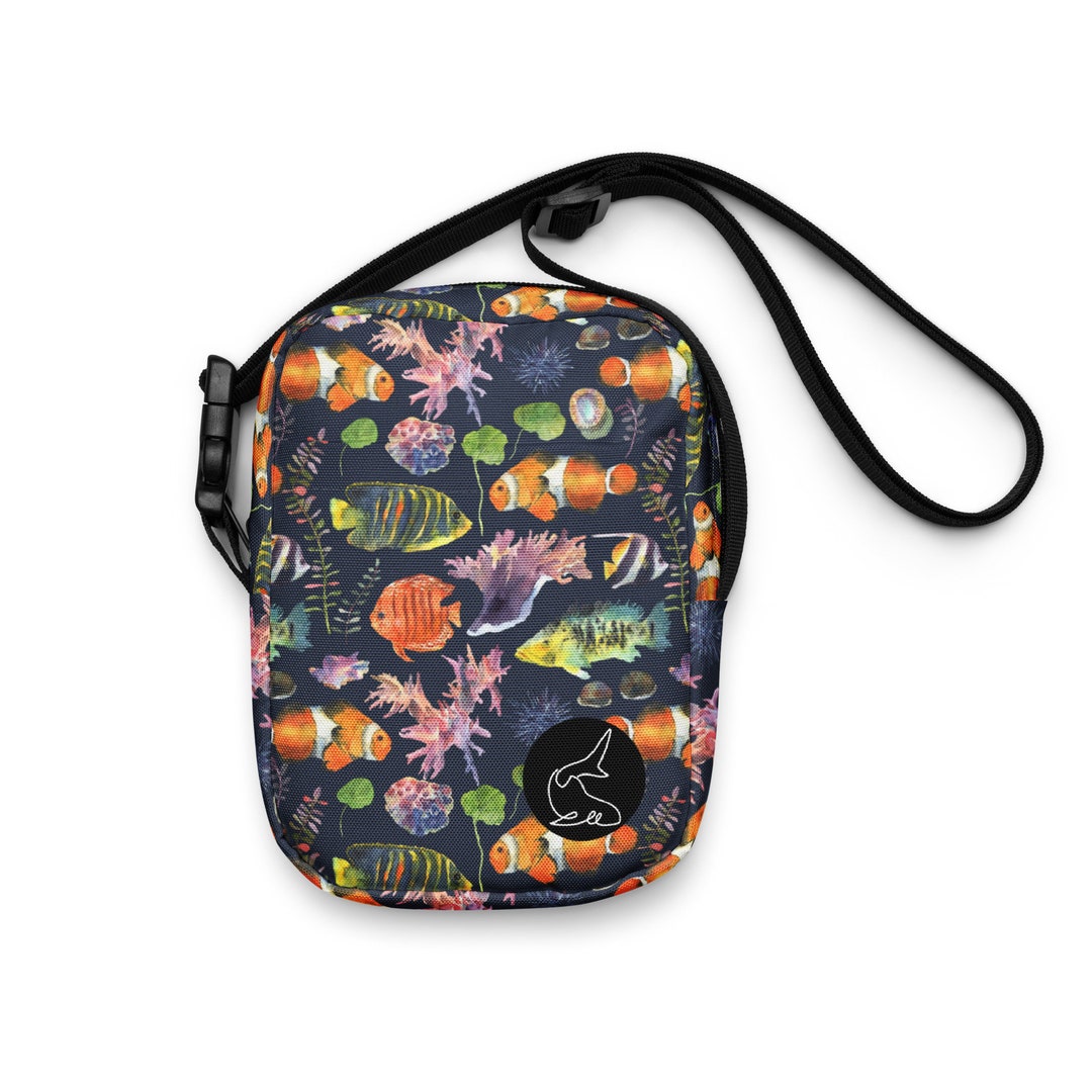 Tropical Fish Crossbody Bag - Etsy