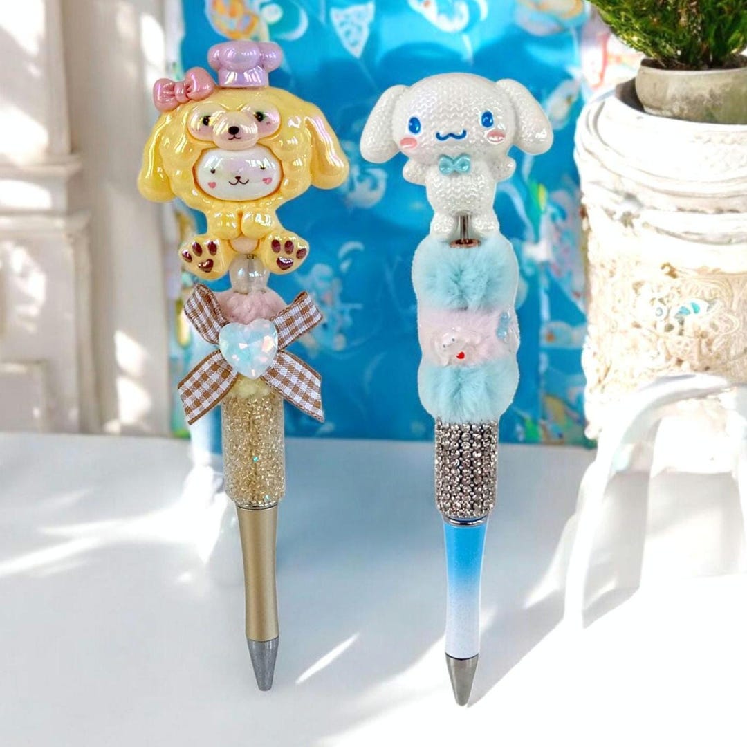 Cinnamoroll Beaded Pens - Cute + Cloudy Writing Fun! - Etsy