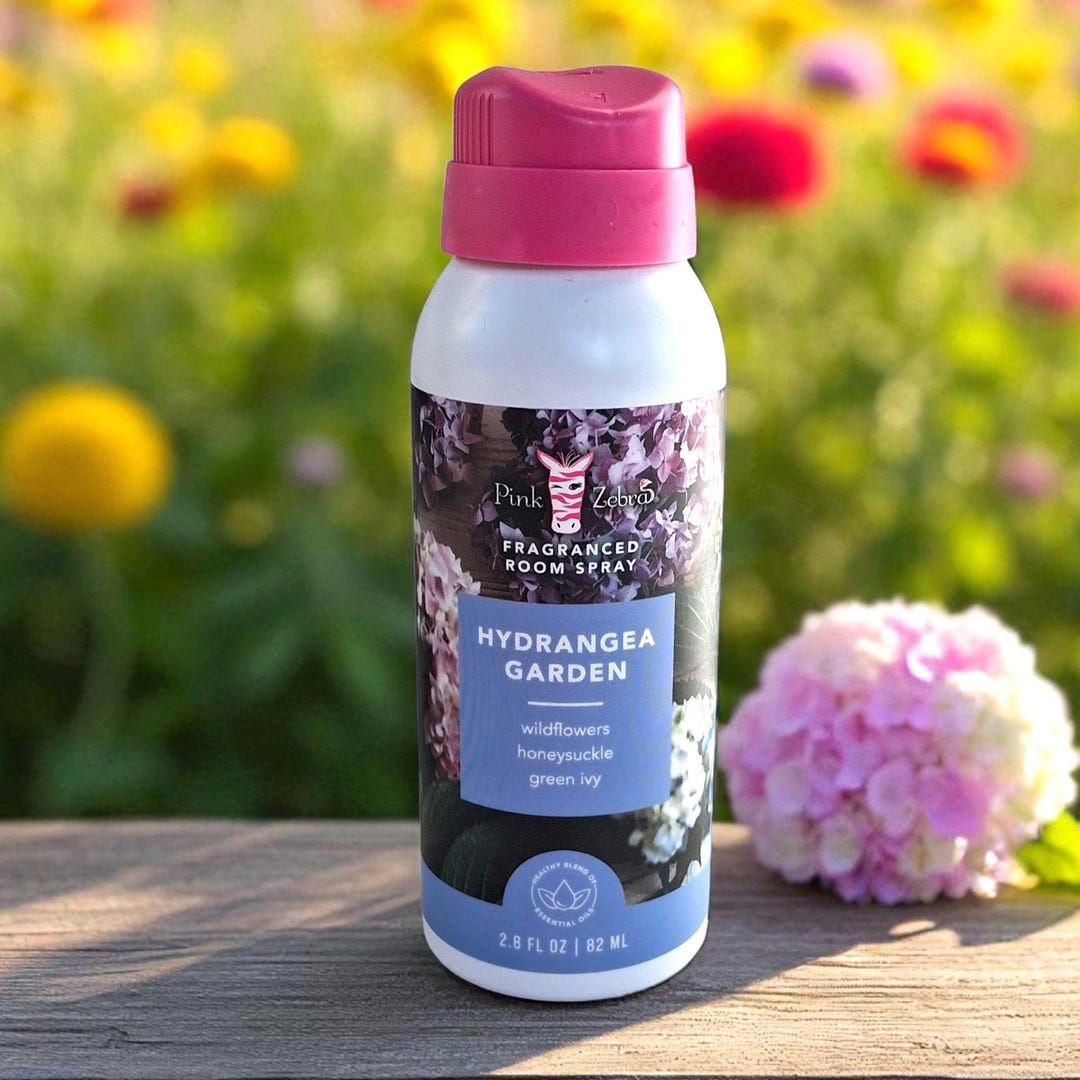 Pink Zebra Room Spray - Hydrangea Garden Scent - Etsy