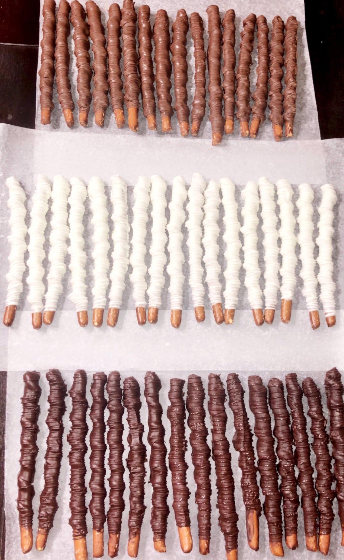 Mix/match Pretzel Rods (choose Your Own Flavors) Please Send Message ...