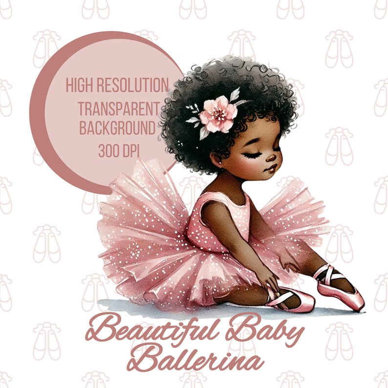 Ballerina Clipart PNG - Ballet Dance Clip Art for Nursery Wall Art ...