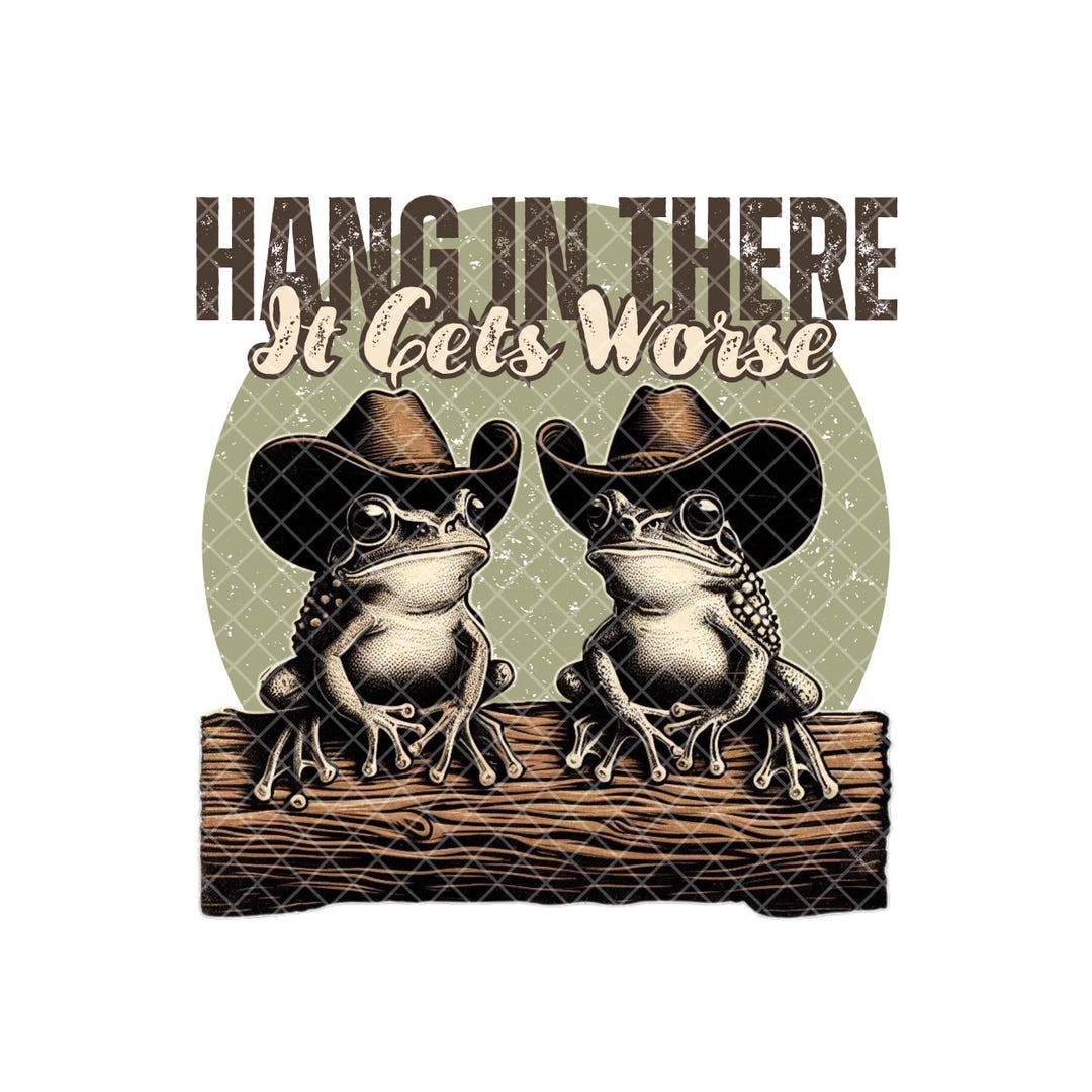 Cowboy Frog Png, Funny Frog Clipart, Sarcastic Humor Design, Western ...