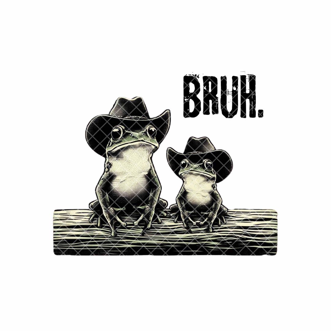 Cowboy Frog Png, Funny Frog Clipart, Sarcastic Humor Design, Western ...
