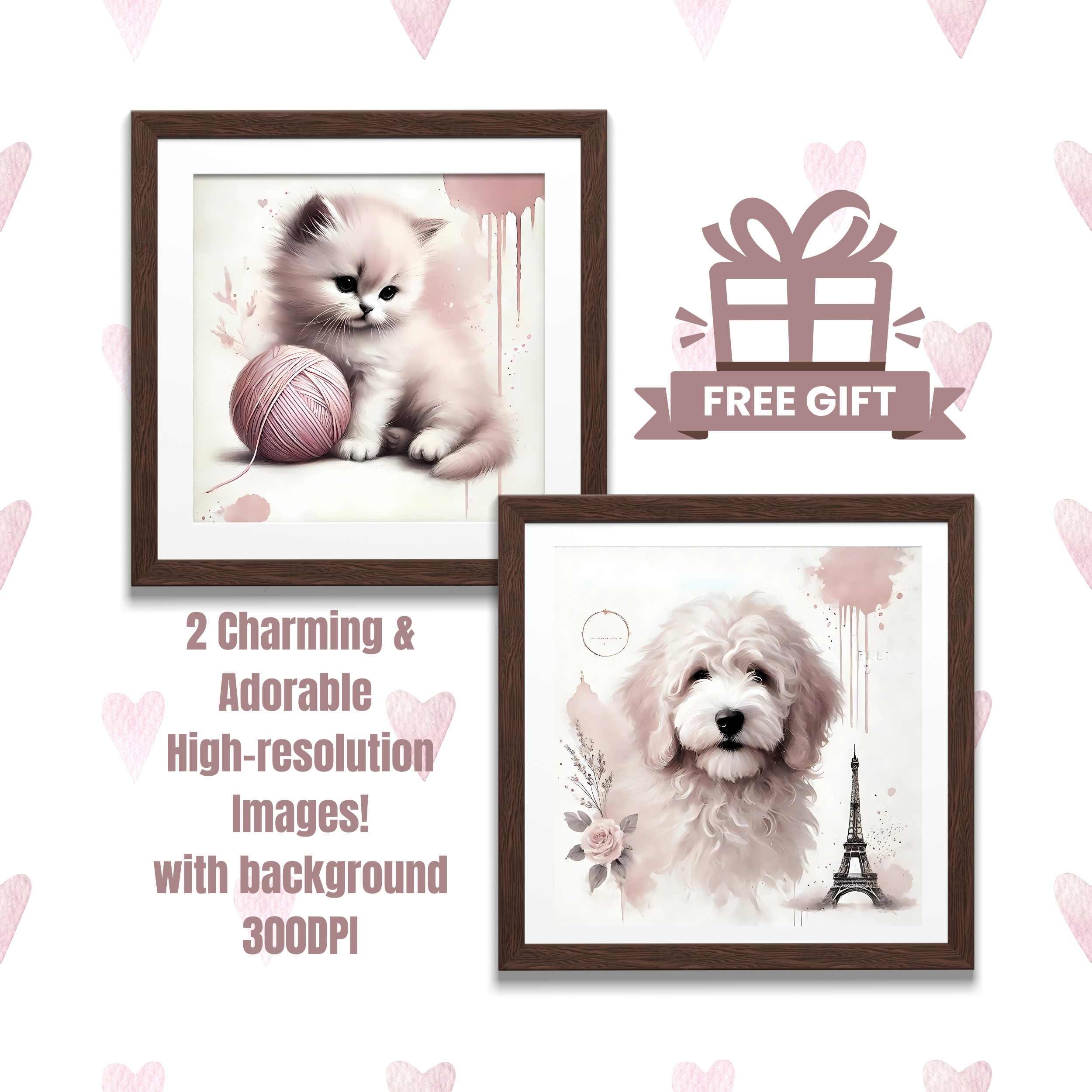 French Romance Clipart Collection | 17 High-resolution PNG Images + 4 ...