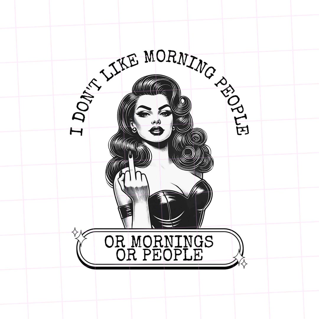 Pinup Girl Sarcasm Clipart 1950's Svg Png Pdf Files | Cut Print Laser ...