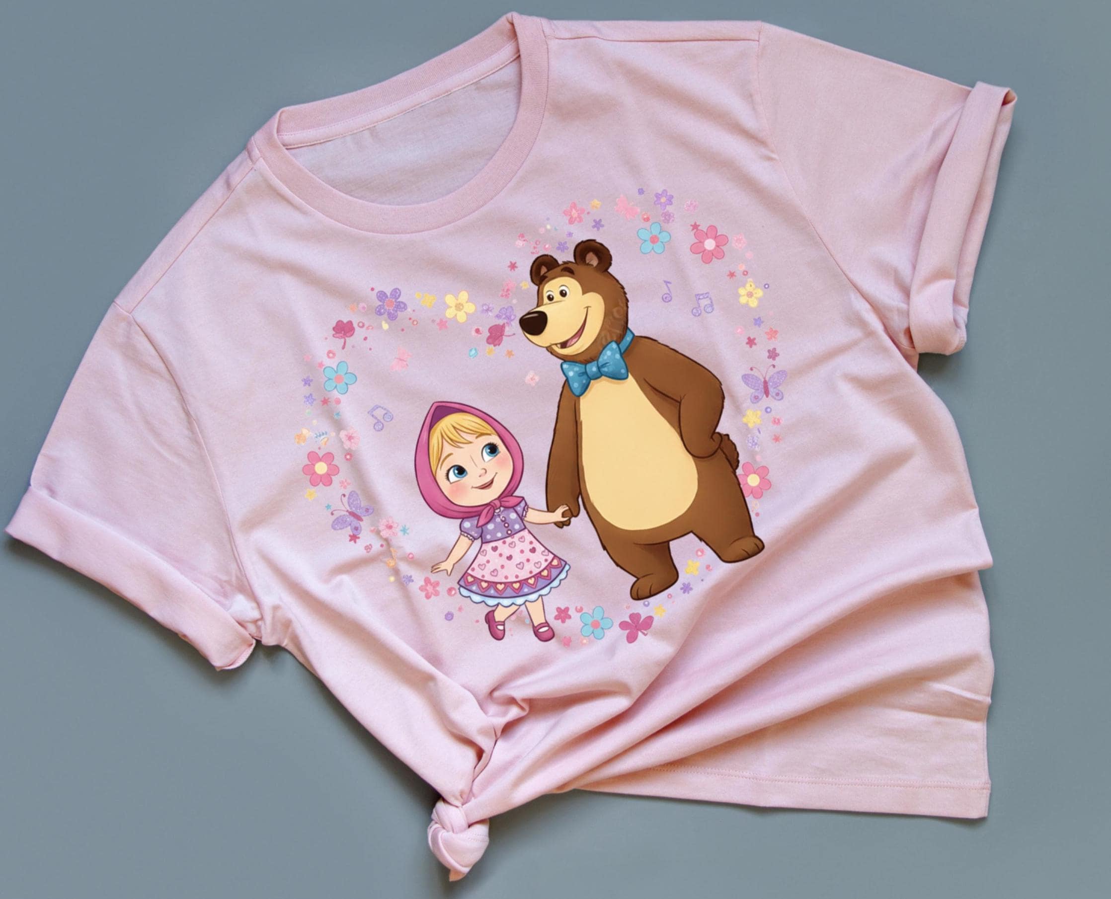 Masha and the Bear PNG: Sublimation Design (300DPI) (digital Download ...