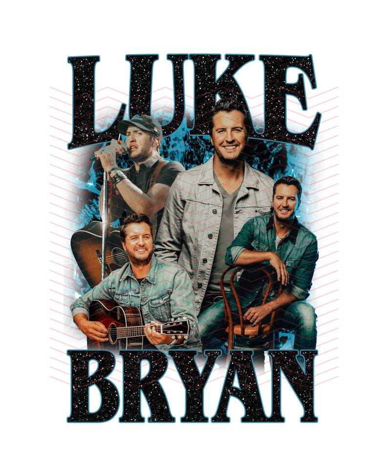 Luke Bryan PNG File: Sublimation Design (300DPI) - Etsy