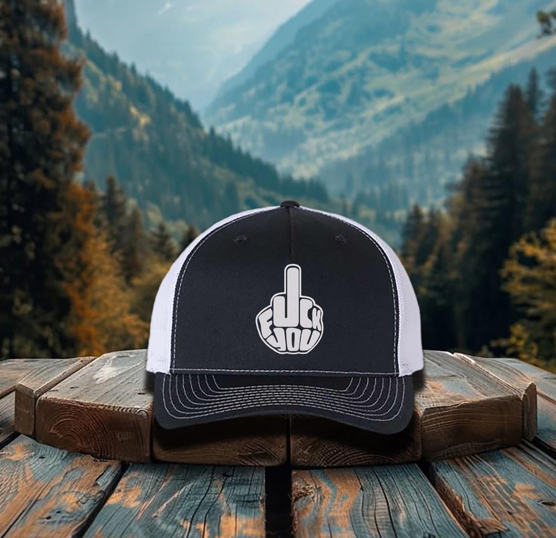 Embroidered Middle Finger Hat, F*ck You Cap, Funny Hat - Etsy