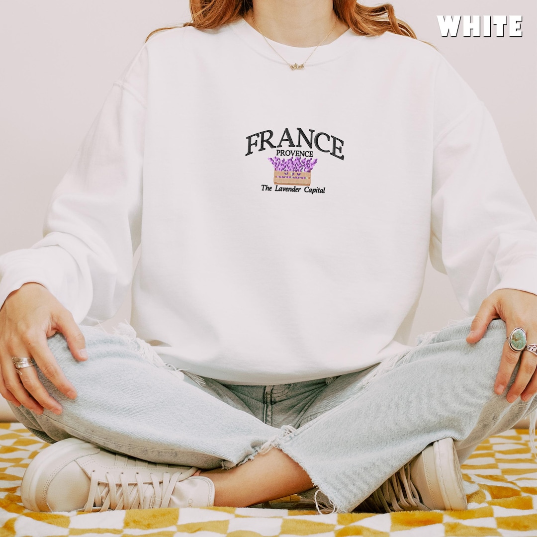 Embroidered Provence France Shirt, Provence T-shirt, Provence Gift ...