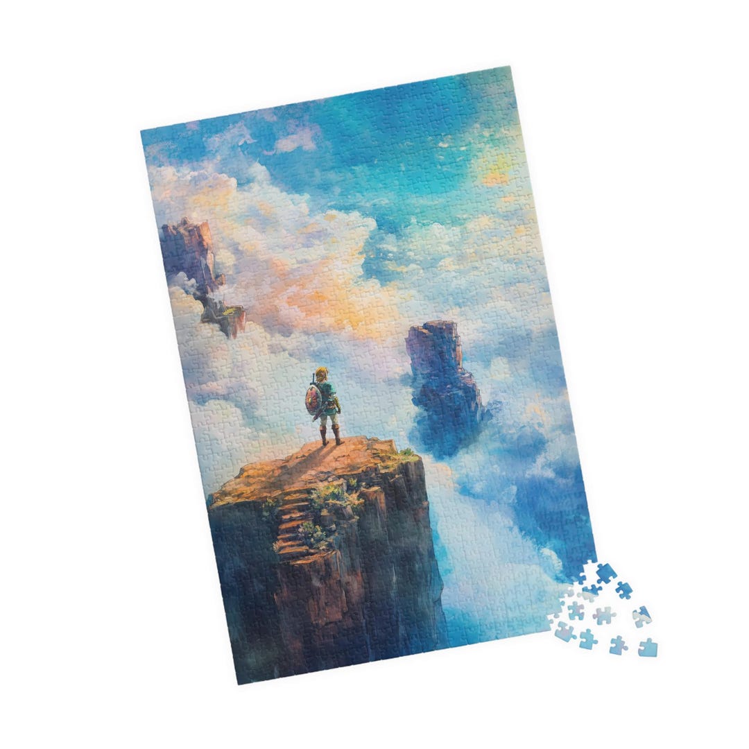 Zelda Jigsaw Puzzle: Breath of the Wild Art, Collectible Puzzle - Etsy