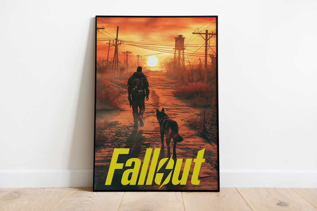 Fallout Poster Art, Inspired by Fallout, Fallout Wasteland Poster Art ...