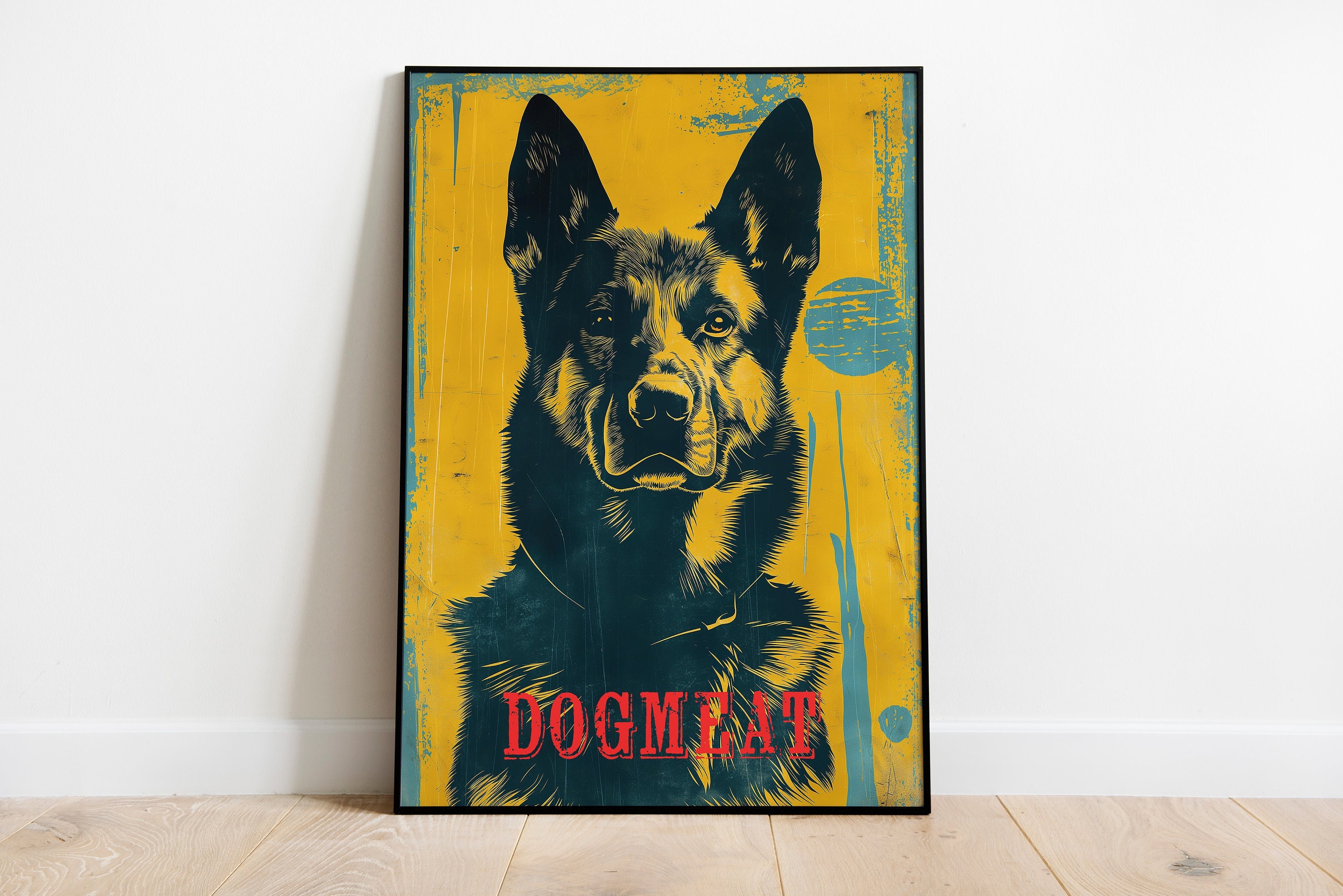 Fallout Dogmeat Poster Art: Game Room Decor - Etsy