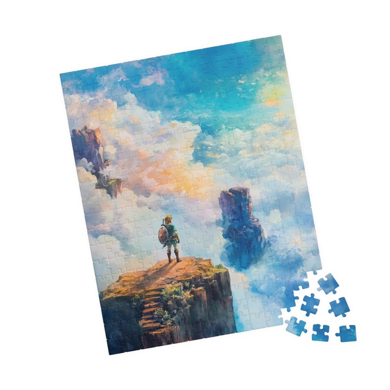 Zelda Jigsaw Puzzle: Breath of the Wild Art, Collectible Puzzle - Etsy