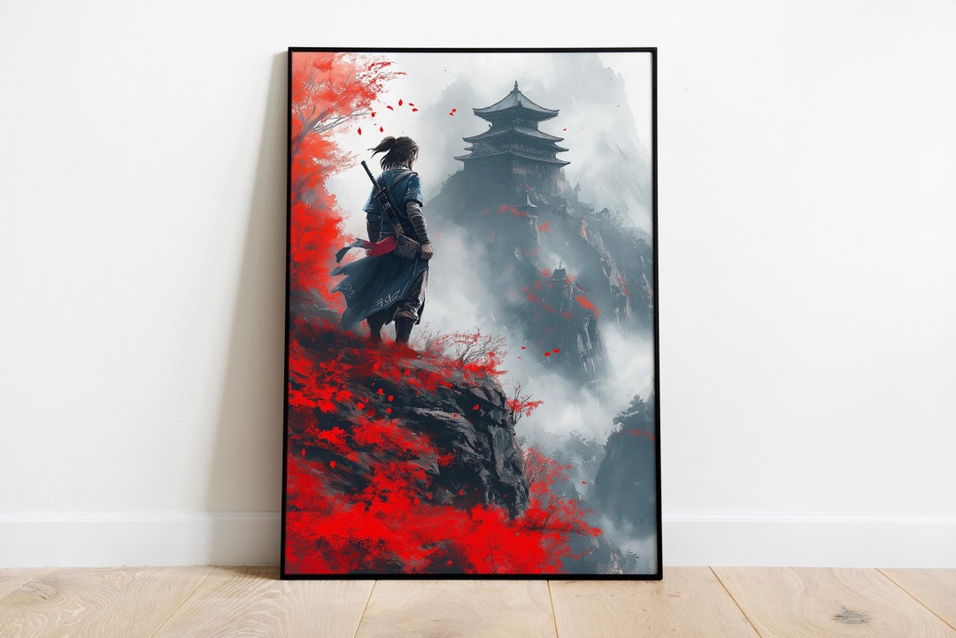 Samurai Link, Fan Art Inspired by the Popular Videogame Series, Ready ...