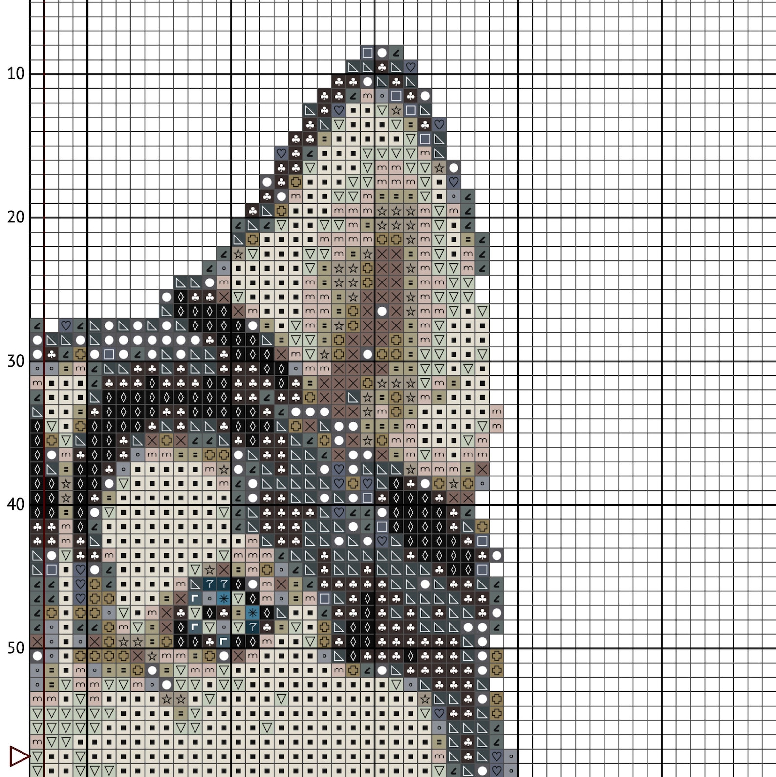 Siberian Husky Cross Stitch Pattern - Dog - Malamute - Husky ...