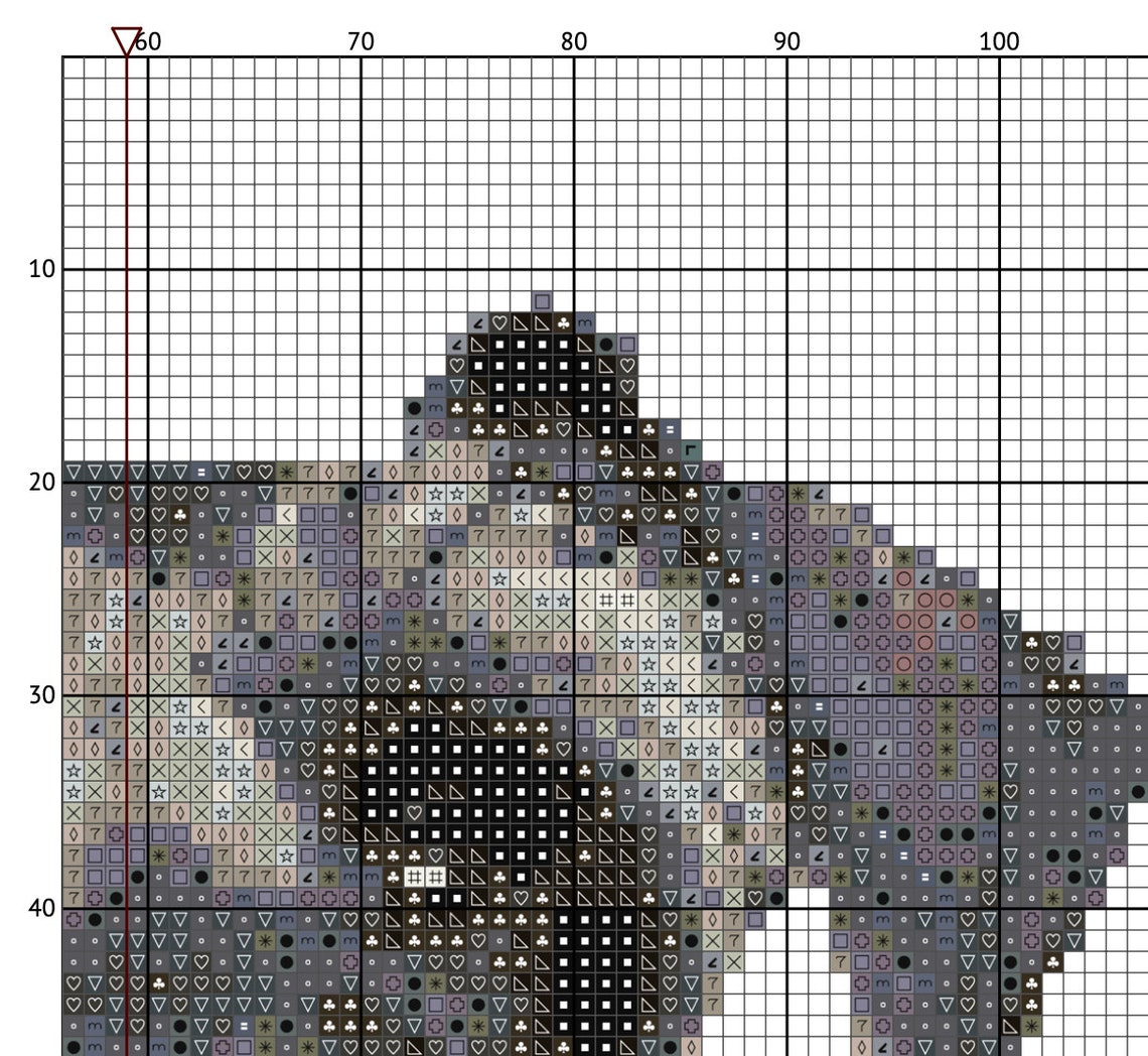 Schnauzer Cross Stitch Pattern - Dog - Embroidery - Digital Download ...