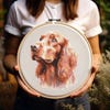 Labrador Cross Stitch Pattern Dog Lab Chocolate Labrador Chocolate Lab ...