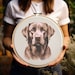 Labrador - Cross Stitch Pattern - Dog - Lab - Chocolate Labrador ...