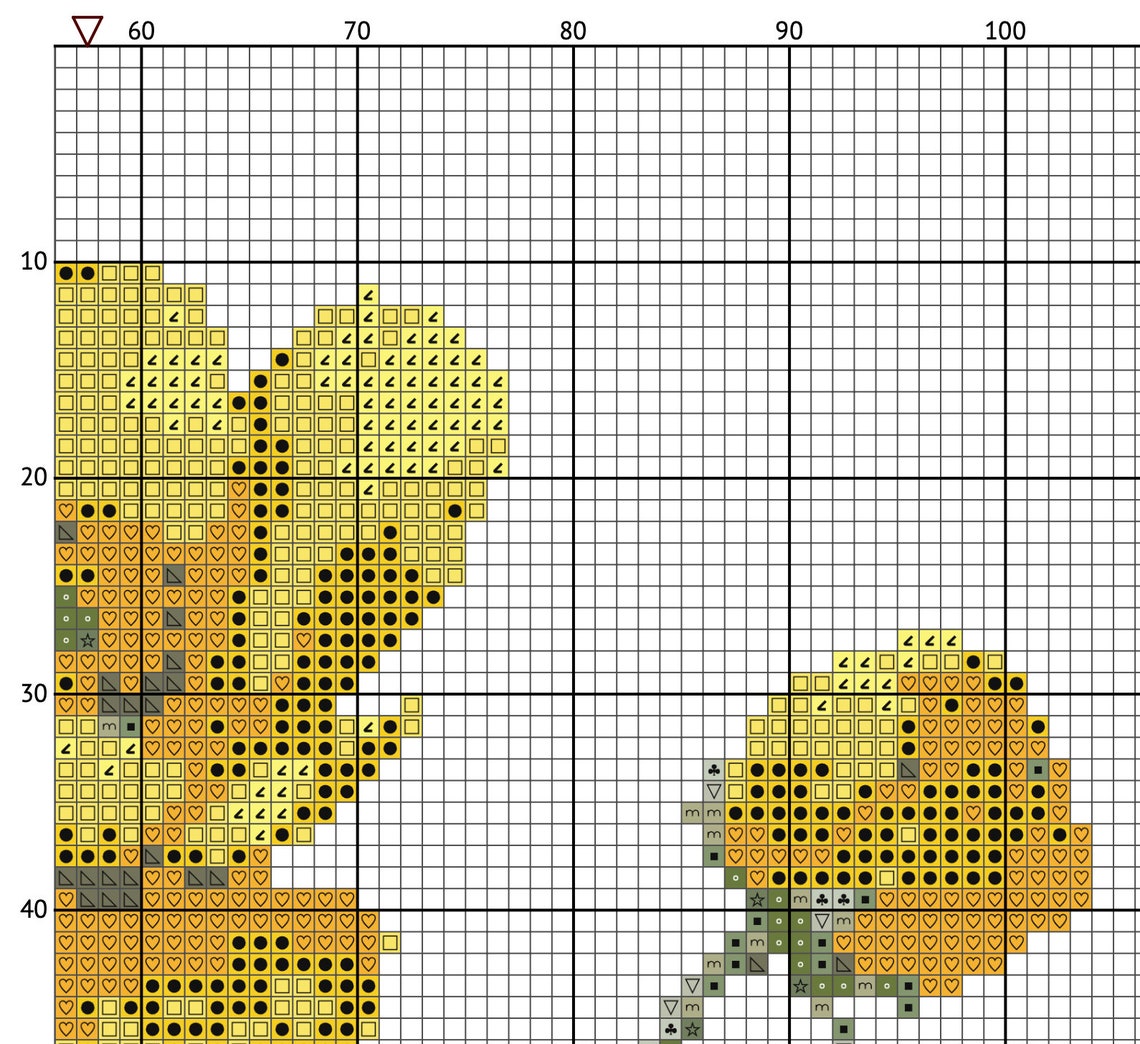 Buttercup Flowers Cross Stitch Pattern - Flower - Floral - Embroidery ...