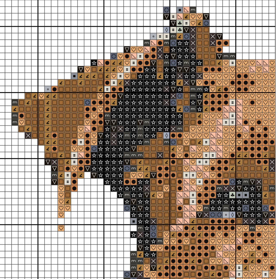 Airedale Terrier - Cross Stitch Pattern - Dog - Airdale - Terrier ...