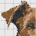 Airedale Terrier - Cross Stitch Pattern - Dog - Airdale - Terrier ...