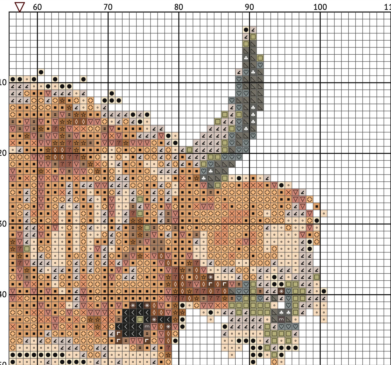 Highland Cow Cross Stitch Pattern Cow Embroidery Digital Download PDF ...