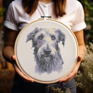 Irish Wolfhound - Cross Stitch Pattern - Dog - Hound - Embroidery ...