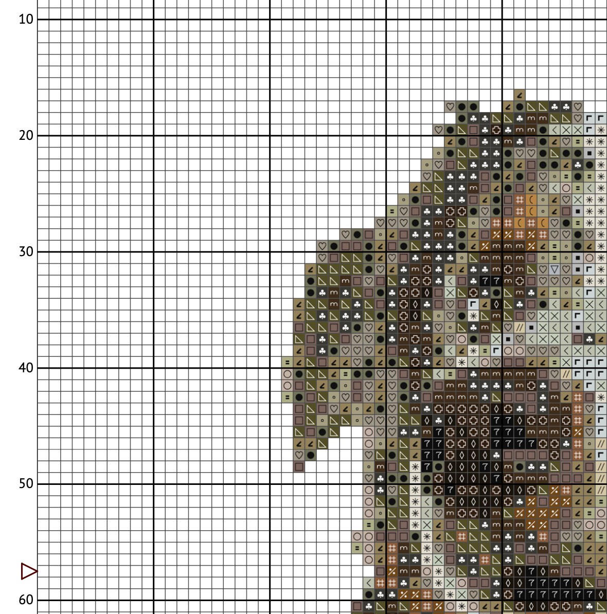 Australian Shepherd - Cross Stitch Pattern - Dog - Aussie - Embroidery ...