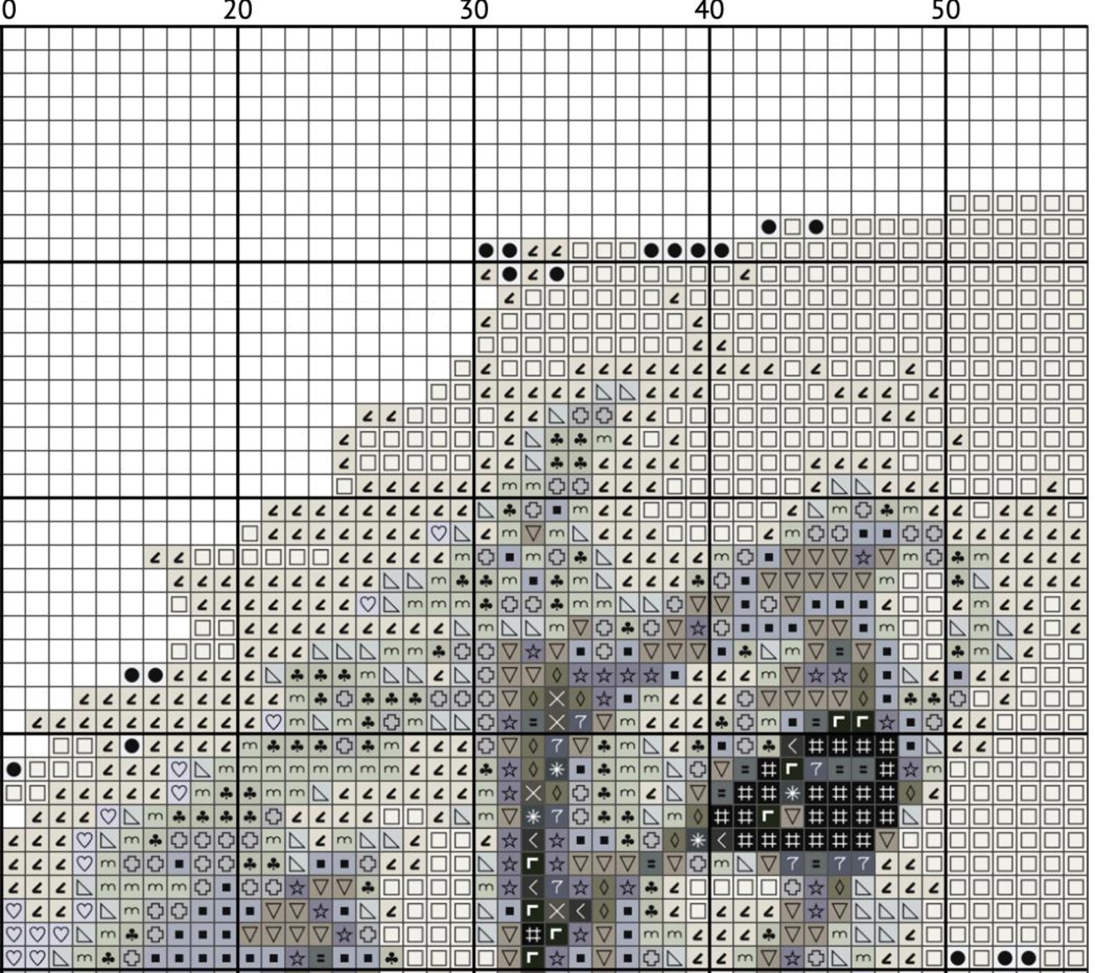 Great Pyrenees Cross Stitch Pattern - Dog - Embroidery - Digital ...