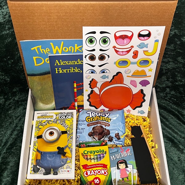 Kids Activity Box - Etsy