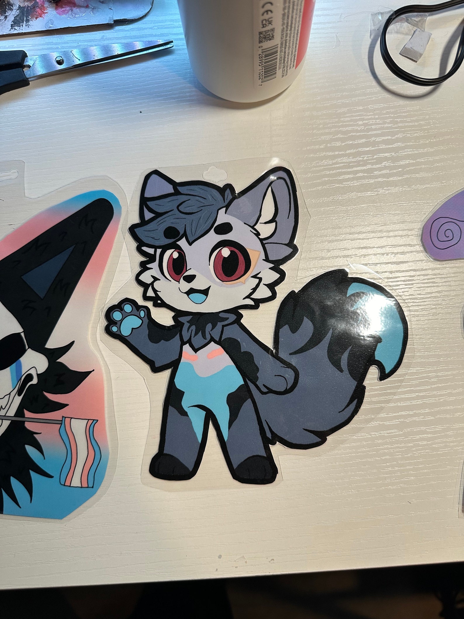 Custom Fursona Badges. Laminated Badges for Cosplay or Fursonas - Etsy