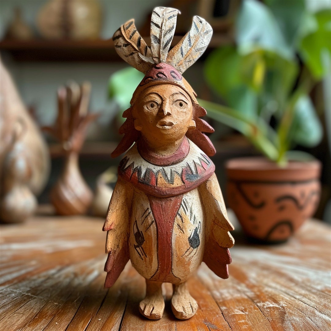 Exploring Narratives in Miniature Clay Figurines - Etsy