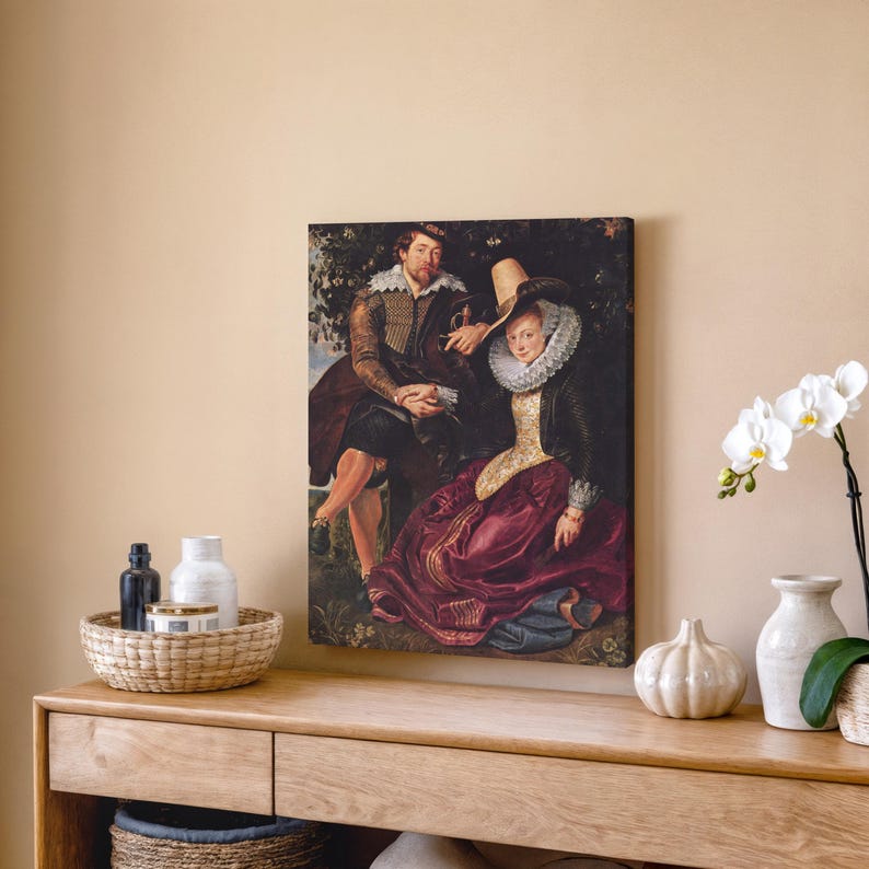 Peter Paul Rubens Honeysuckle Bower Canvas Wall Art, Rubens and ...