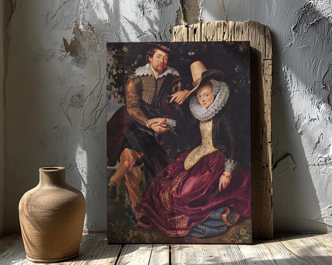 Peter Paul Rubens Honeysuckle Bower Canvas Wall Art, Rubens and ...