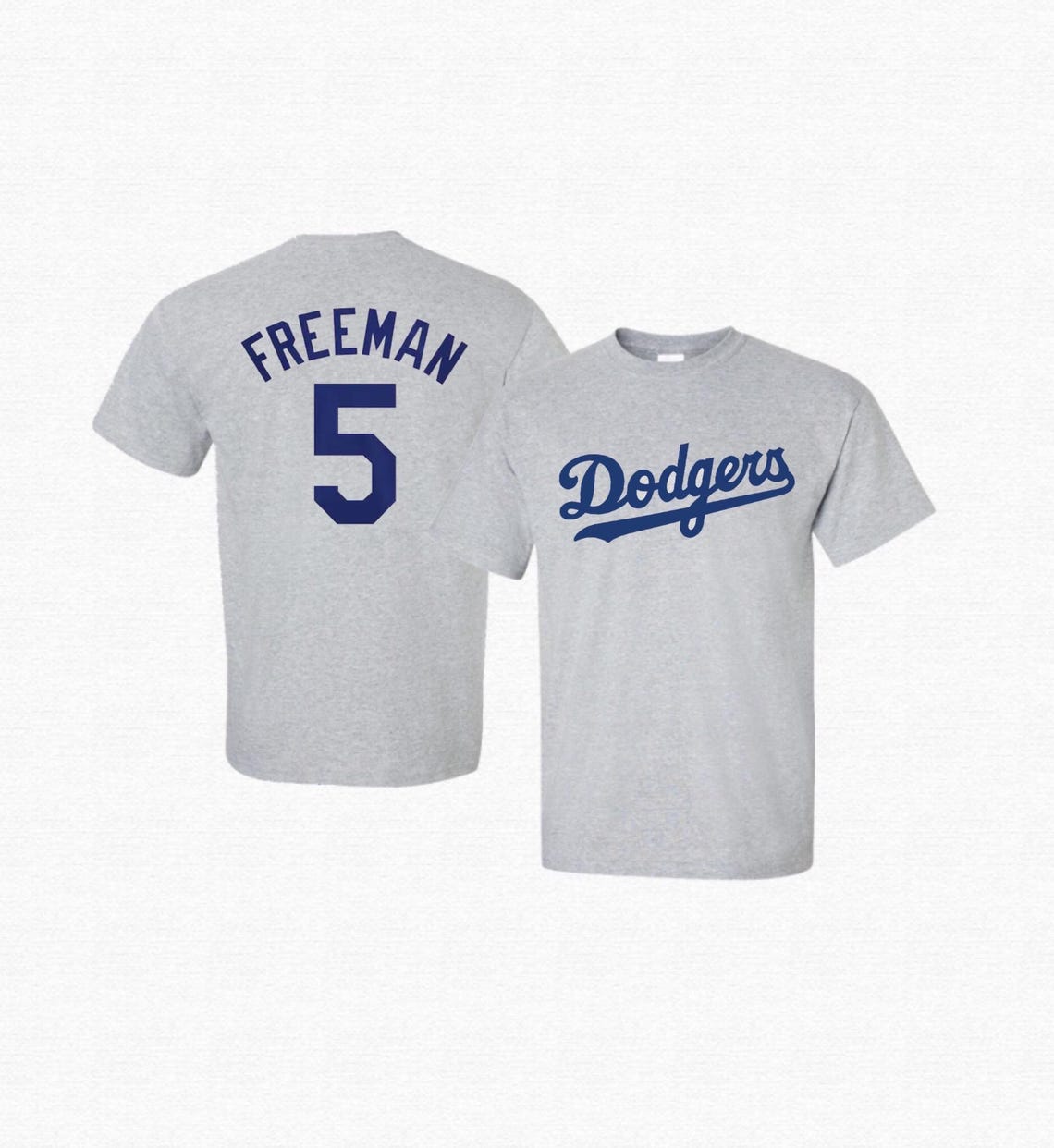 Dodgers T-shirt, Freddie Freeman T-shirt, Dodgers Tee, Freeman Shirt ...