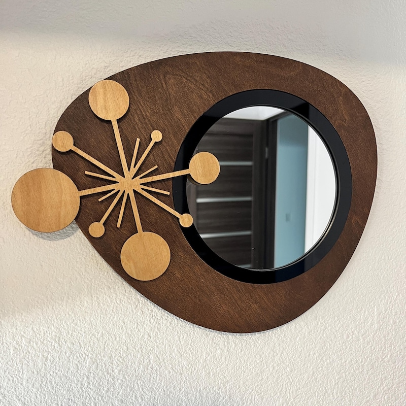 Mid Century Modern Mirror - Etsy