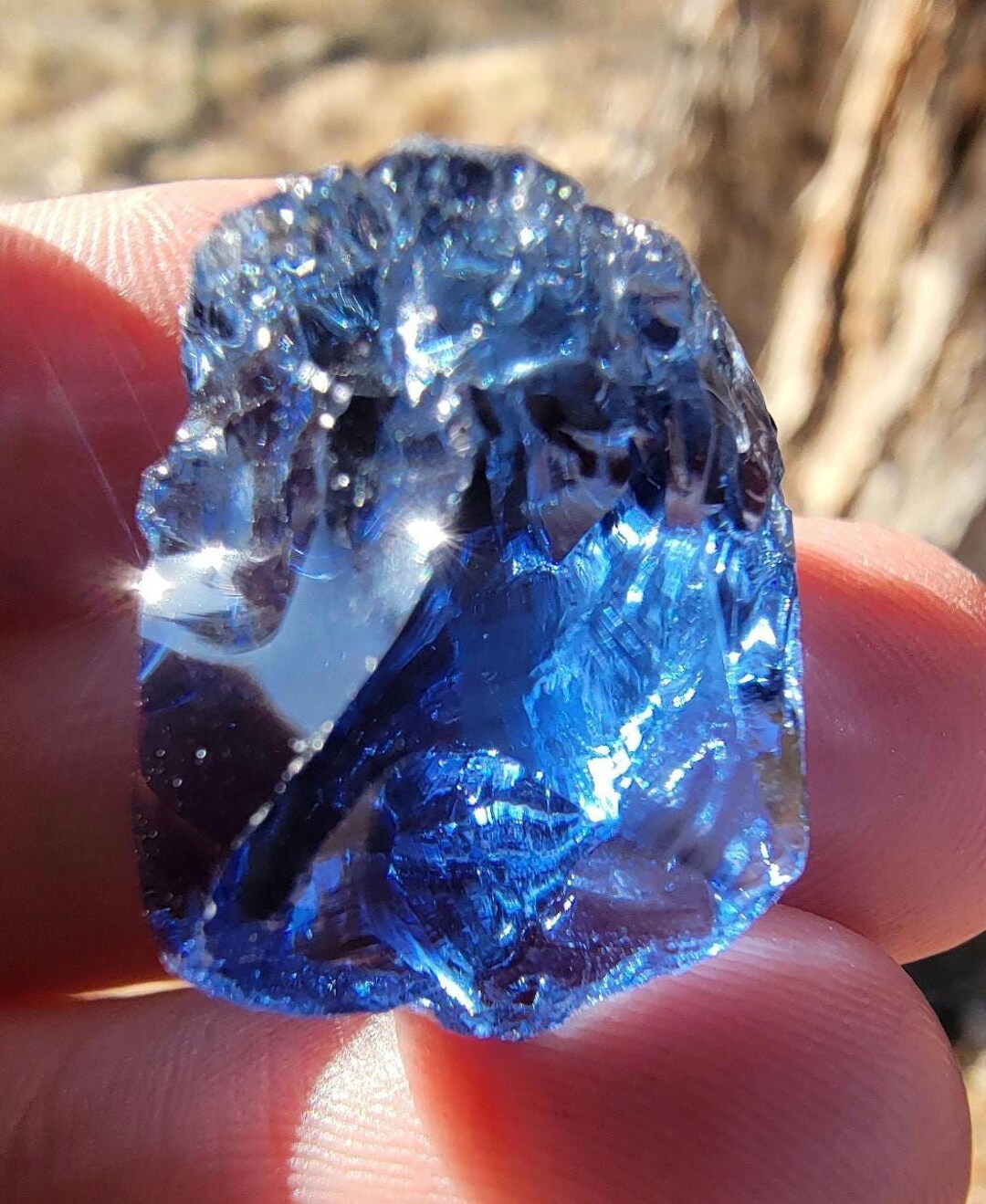 Galactic Blue Andara . Dark Blue Tiny Gem . 5 Grams - Etsy