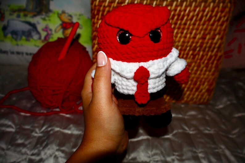 Handmade Inside Out Crochet Plush Set – Collectible Pixar Inspired ...