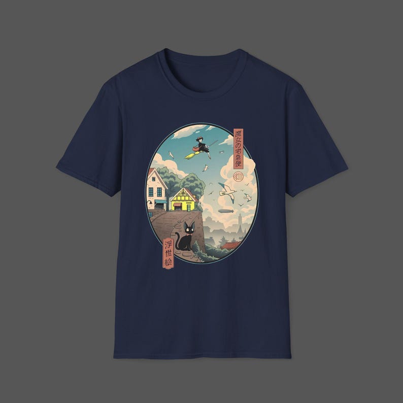 Kiki's Delivery Service Graphic Shirt, Studio Ghibli Sweatshirt, Hayao ...