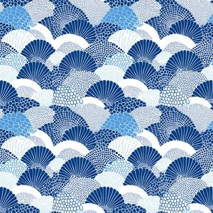 Vector Minimalist Pattern, Blue Color Paste, Patterned, Fine Art Print ...