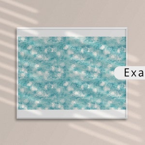 Vector Minimalist Pattern, Blue Color Paste, Patterned, Fine Art Print ...