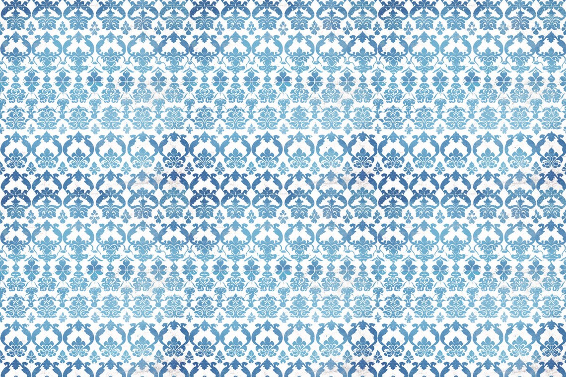 Vector Minimalist Pattern, Blue Color Paste, Patterned, Fine Art Print ...