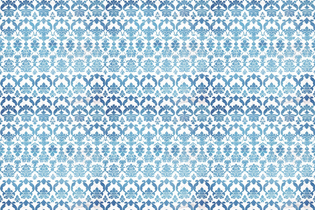 Vector Minimalist Pattern, Blue Color Paste, Patterned, Fine Art Print ...